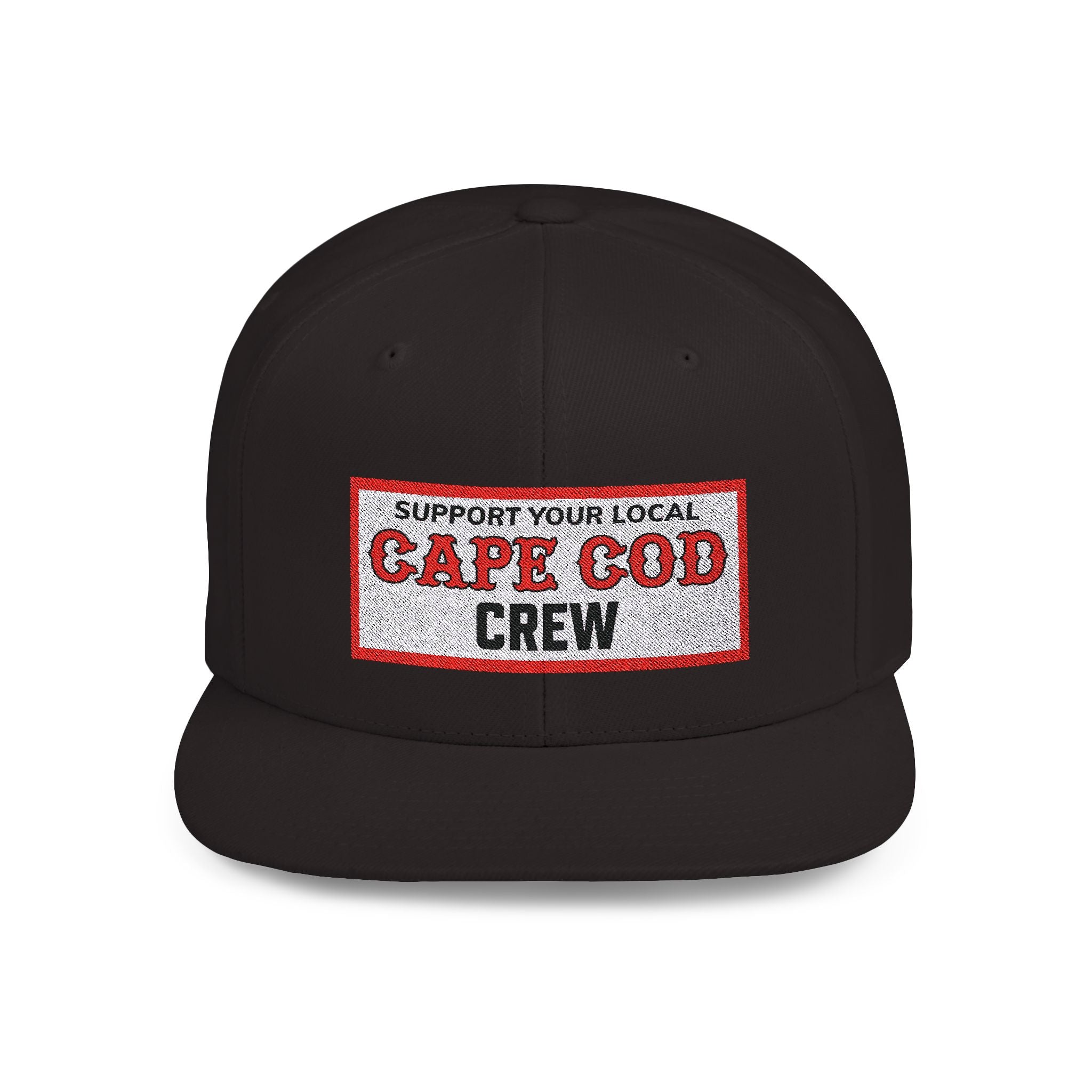 Support Cape Cod Crew Flat Bill Snapback – Hells Angels Cape Cod